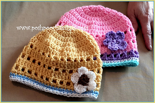 Ravelry: Child's Spring Beanies pattern by Sara Sach