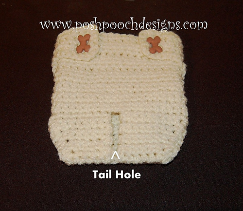 Ravelry: Dog Diaper pattern by Sara Sach