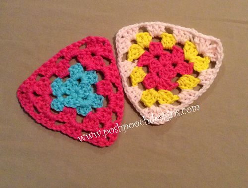 Ravelry: Triangle Granny Square pattern by Sara Sach