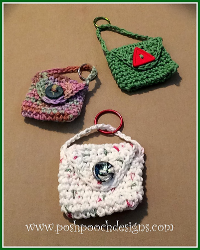 Ravelry: Keychain Bag pattern by Sara Sach