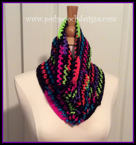 Ravelry: Easy Front Post Cowl pattern by Sara Sach