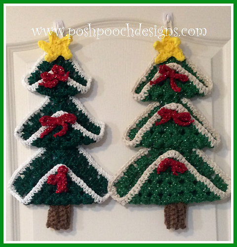 Ravelry: Granny Square Christmas Tree pattern by Sara Sach