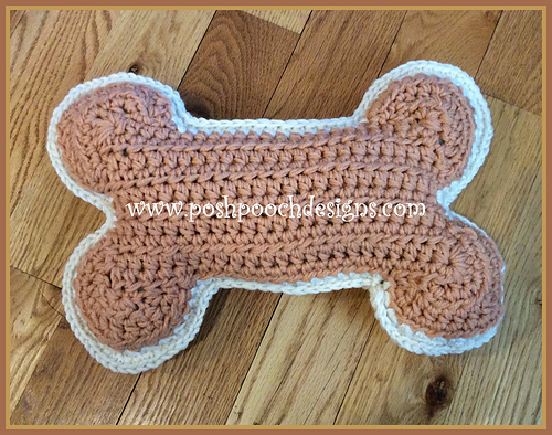 Ravelry: Dog Bone Pillow pattern by Sara Sach