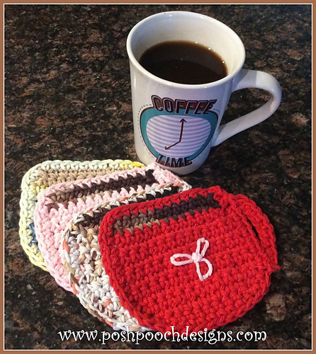 Ravelry: Coffee Cup Coasters pattern by Sara Sach