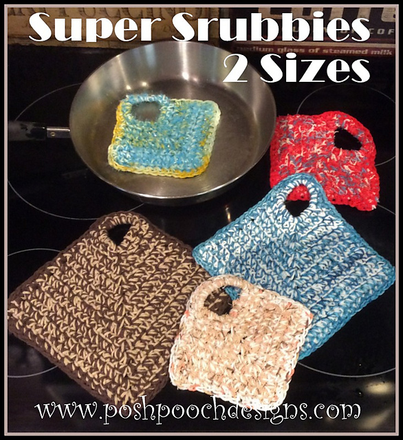 Ravelry: Super Scrubbie pattern by Sara Sach