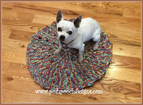 Ravelry: Round Dog Rug pattern by Sara Sach