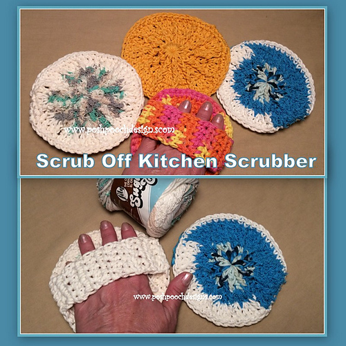 Ravelry: Scrub Off Kitchen Scrubber pattern by Sara Sach