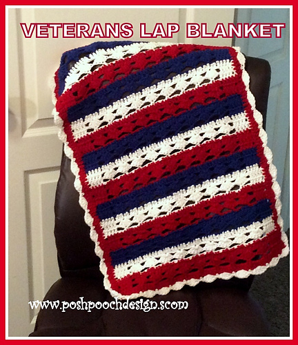 Ravelry: Veterans Lap Blanket pattern by Sara Sach