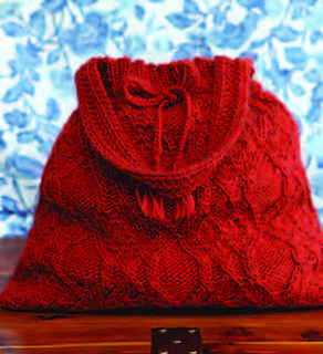 Ravelry: Drawstring Cable Bag pattern by Ellen Liguori