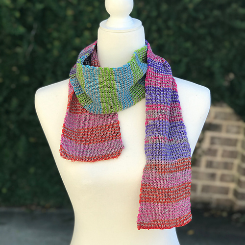 Ravelry: One Row Stripe Scarf pattern by PostStitch