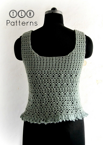 Ravelry: Lace summer top pattern by TLH Patterns