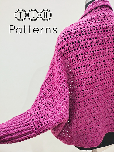 Ravelry: Wisteria shrug pattern by TLH Patterns
