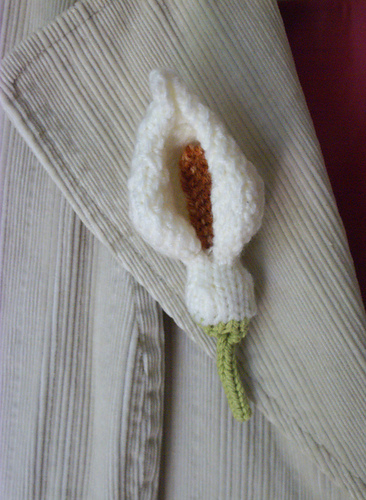 Ravelry: Arum Lily pattern by Lesley Stanfield