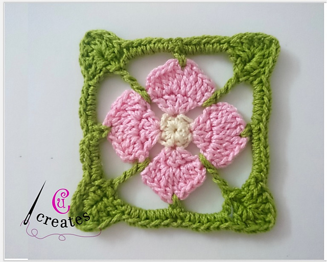 Ravelry: Garden Flower Square pattern by Preeti Palorkar