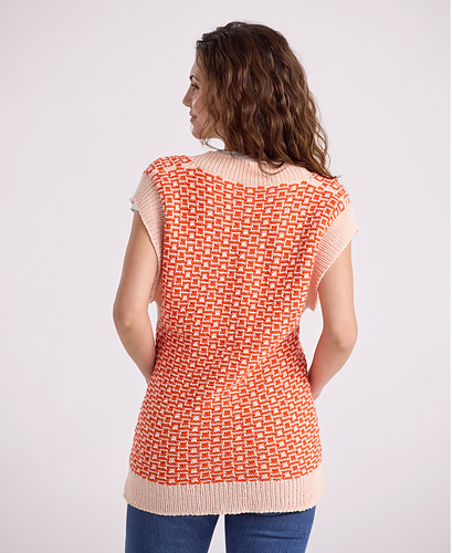 Ravelry: Groovy Checkers Vest pattern by Tori Gurbisz