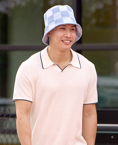 Ravelry: Checkmate Bucket Hat pattern by Amy Gunderson