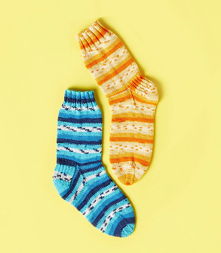 Ravelry: Kids Knit Socks pattern by Premier Yarns Design Team