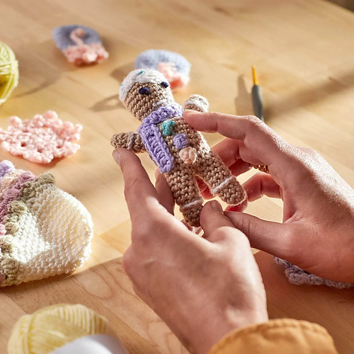 Ravelry: Mini Gingerbread Man pattern by Premier Yarns Design Team