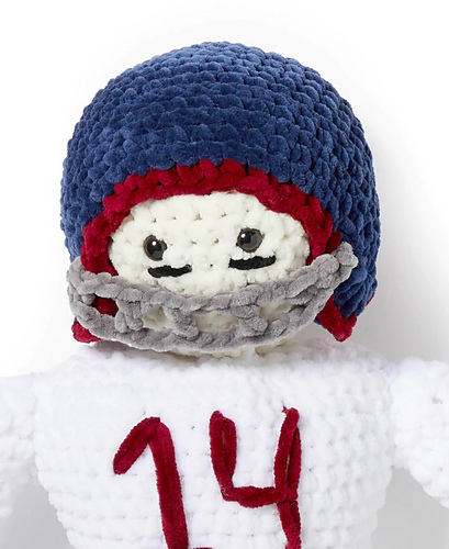 Ravelry: Football player pattern by Premier Yarns Design Team