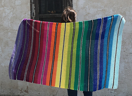 Ravelry: Rio Grande Stripe pattern by Susan E. Kennedy