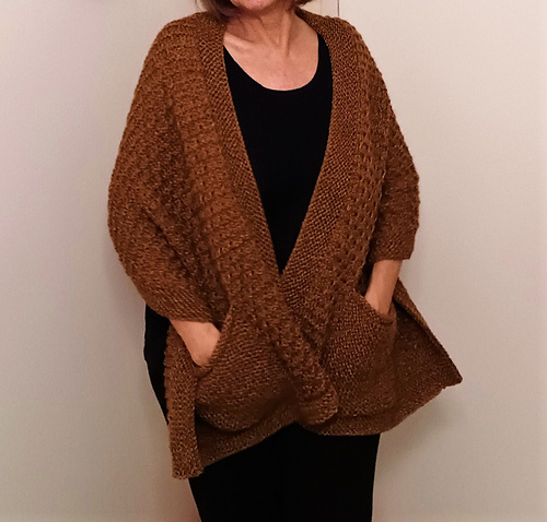 Ravelry: Harvest Pocket Wrap pattern by J Beard