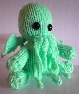 Ravelry: Baby Cthulhu pattern by Princess Cyanide