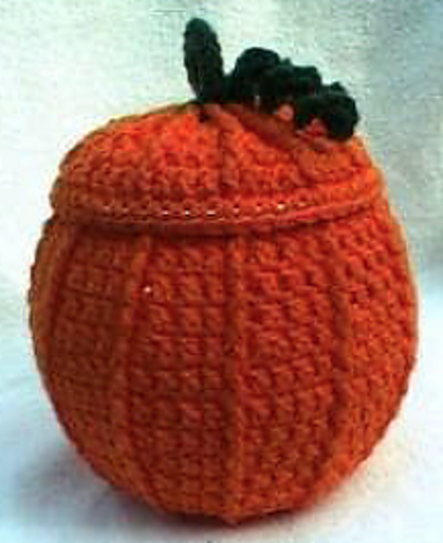 Ravelry: Pumpkin Candy Jar pattern by Priscilla Hewitt