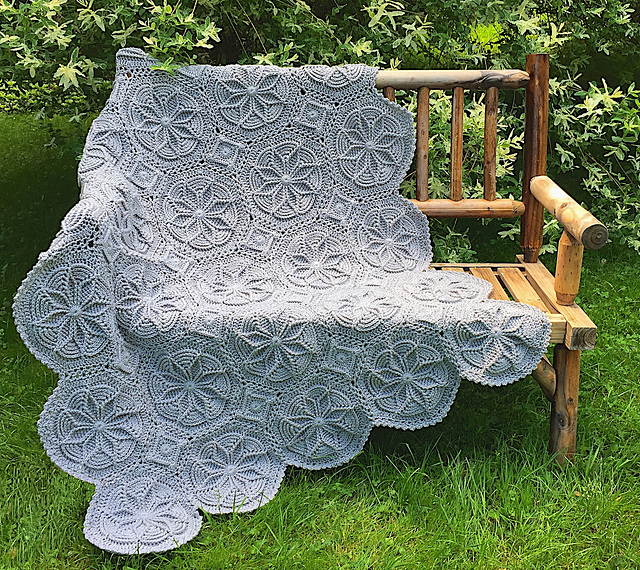Ravelry: Grenoble Matelassé Afghan pattern by Priscilla Hewitt