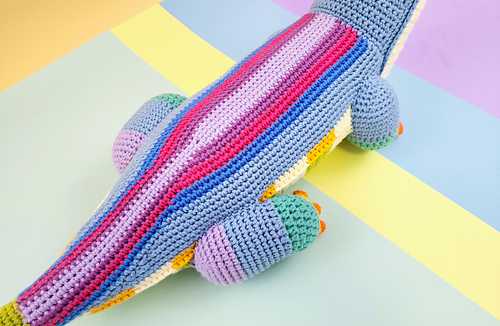 Ravelry: Beam the Rainbow Monitor pattern by Projectarian