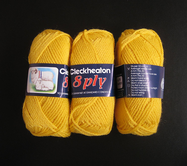 Ravelry: Cleckheaton 8 ply Wool