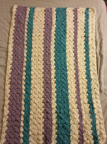 Ravelry: Marshmallow Crochet Baby Blanket pattern by Kristen Mangus