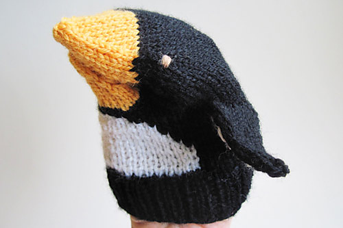 Ravelry: Penguin hand puppet pattern by Anne Mende