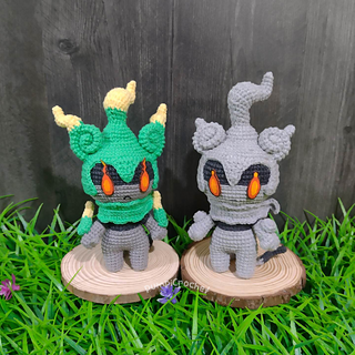 Ravelry: Marshadow +Zenith Mode pattern by PumpiCrochet