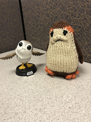 Ravelry: Star Wars Porg pattern by The Knit Guru