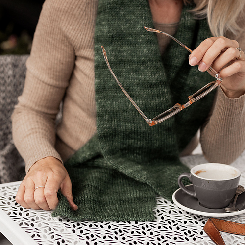 Ravelry: Finding Calm Scarf pattern by Purl Foundry