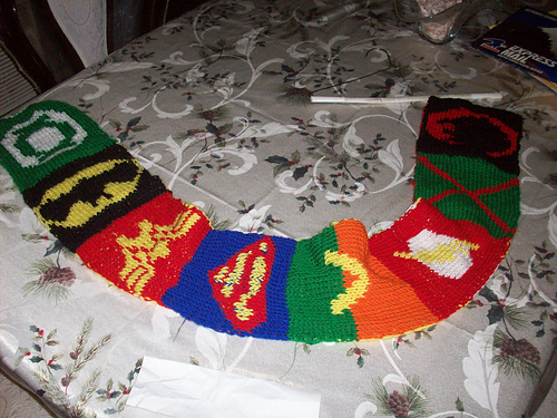 Ravelry: Justice League Scarf pattern by Marsha Auguste