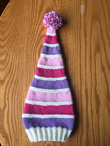 Ravelry: Chaplets Stocking Cap pattern by Kathleen Baer