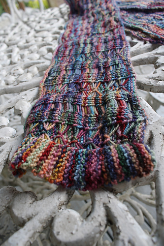 Ravelry: Seven Up Koigu Scarf pattern by DoublePointed Designs