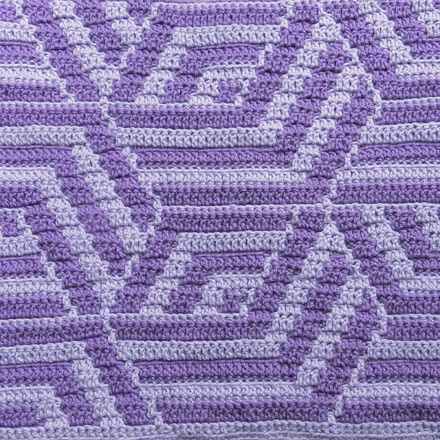 Ravelry: Boxes Of Illusion pattern by Robyn B Kaleta