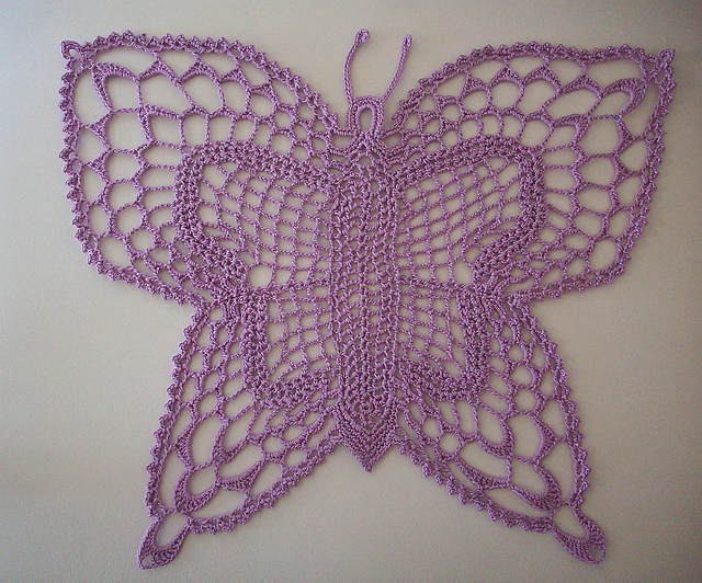 Ravelry: Butterfly Doily pattern by Richard Sechriest