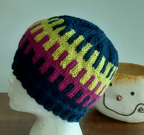 Ravelry: 2023 September Stashdown Hat pattern by Vexy