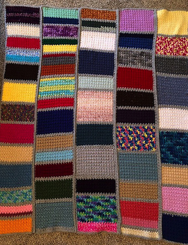 Ravelry: Meemaw's Scrap Afghan pattern by Amanda Salazar Higgins