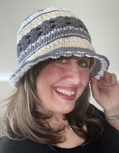 Ravelry: Designer Inspired Bucket Hat (Ganni Knock-Off) pattern by ...