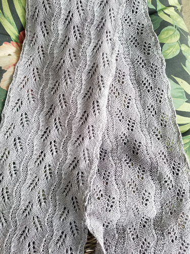Ravelry: Leaf Lace Scarf pattern by Janet D. Russell
