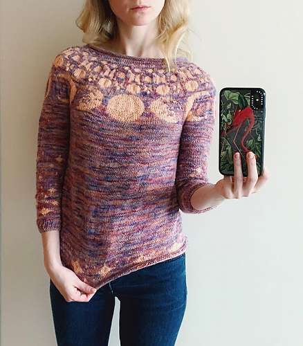 Ravelry: Red Moon Sweater pattern by Born & Raised Knits
