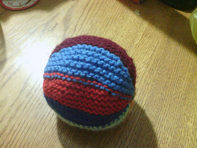 Ravelry: Knitted Baby Ball pattern by J Daneman