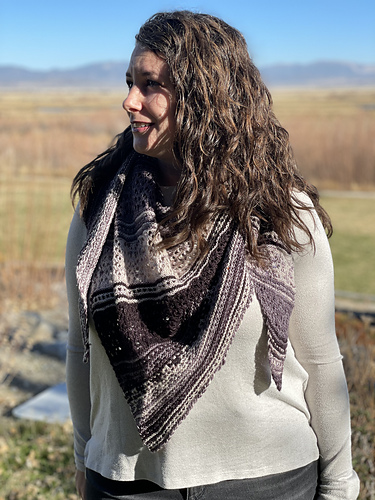 Ravelry: Snow and Ashes MKAL pattern by Rachel Roden