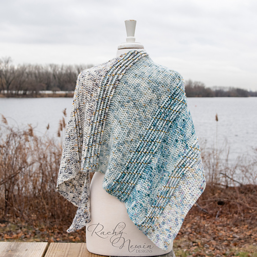 Ravelry: Frozen Waterfall Shawl pattern by Rachy Newin