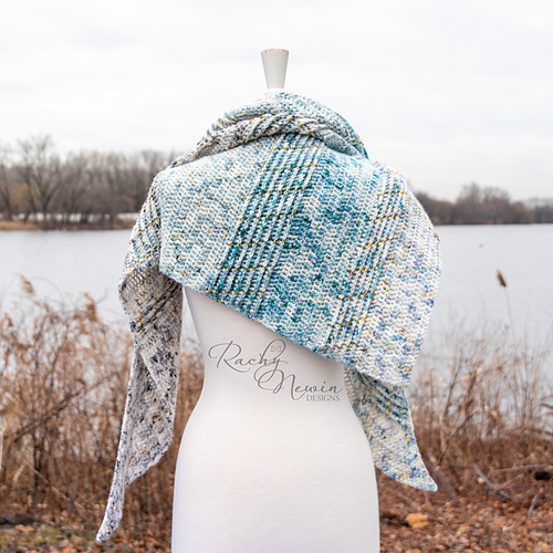 Ravelry: Frozen Waterfall Shawl pattern by Rachy Newin