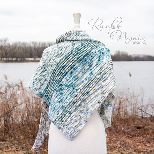 Ravelry: Frozen Waterfall Shawl pattern by Rachy Newin